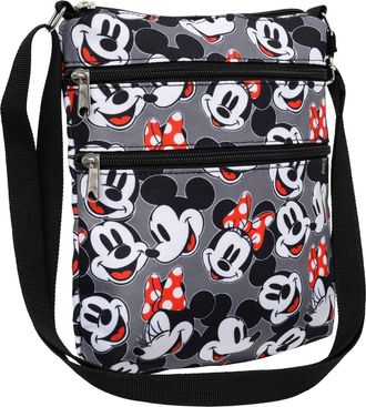 Disney Damen Crossbody-kameratasche Umhängetasche, grau