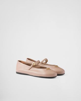 Prada Ballerinas aus Nappa-Leder