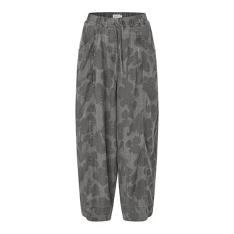 Masai Maphenyo Barrel-leg Hose - - Trousers - Damen - Grau - XL