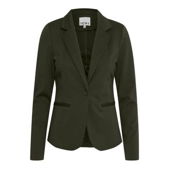 Ichi Blazer - - Jackets - Damen - Gr&uuml;n - 3XL