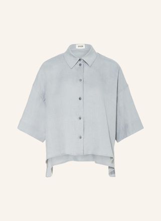 Drykorn Drykorn Hemdbluse Yarika Aus Leinen blau