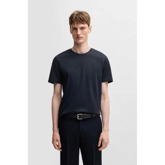 HUGO BOSS Homme, Tops, Bleu, Taille: XL T-shirt Tessler