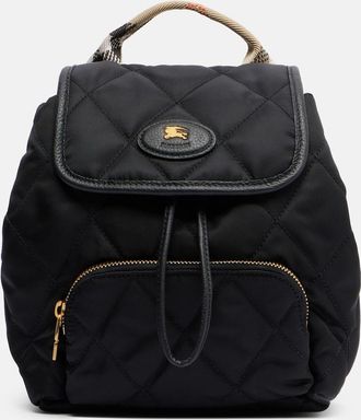 Burberry Rucksack Mini mit Leder