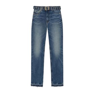 Ganni Vintage Stil Damen Jeans Blau - - Jeans - Damen - Blau - W26