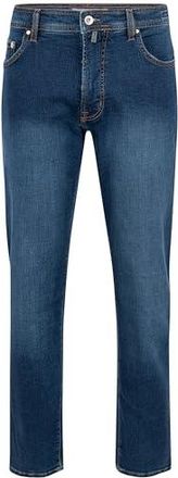 Pierre Cardin Deauville Jean stretch pour homme Coupe droite Confortable Style classique, Bleu 31960 7106.6824, 34W / 36L
