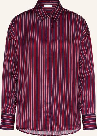 Darling Harbour Darling Harbour Hemdbluse Aus Satin blau