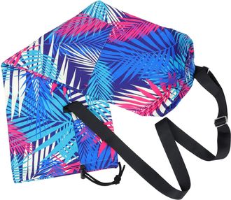 BESPORTBLE Canvas Yogatasche Für Yogamatte Langlebige Leichte Yogamatten-Aufbewahrungstasche Mit Einstellbarem Einzelschulterriemen Bedruckte Sporttasche Für Yog