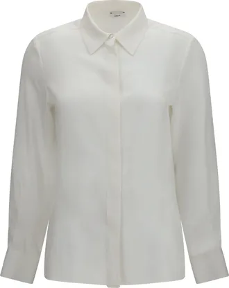 Lardini Silk Shirt - White