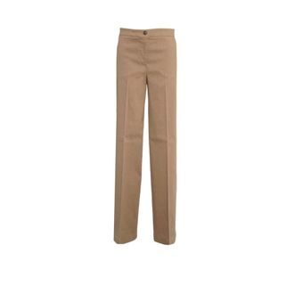 Pinko Pinko, Femme, Pantalons, Beige, Taille: 38 FR Pantalon Droit Jacopone