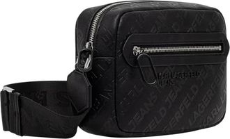 Karl Lagerfeld Homme, Sacs, Noir, Taille: ONE Size Sac banane logo emboss&eacute;