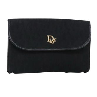 Dior Pre-owned Trotter Canvas Schultertasche - - Pre-owned - Damen - Schwarzk - ONE SIZE