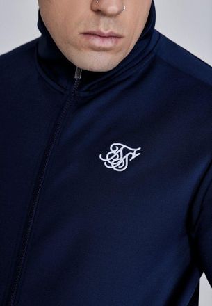 Siksilk Hoodie SikSilk Herren Essentials Poly Trainingsjacke