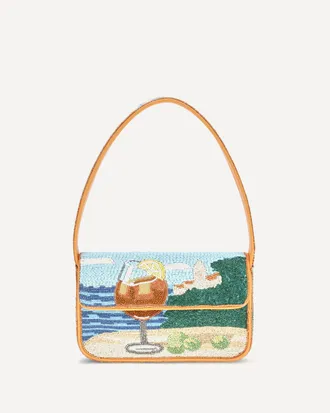 Staud Tommy Beaded Shoulder Bag Female UNI