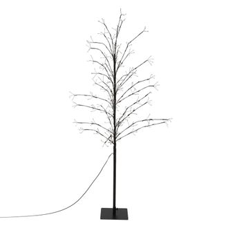 ECD Germany LED-Baum 150 cm mit 360 warmweißen LEDs, Lichterbaum mit Timer, Leuchtbaum Innen & Außen IP44, Beleuchteter Dekobaum, Baum mit Beleuchtung für Weihnac