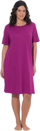 Ulla Popken Bigshirt Bigshirts 2er-Pack Rundhals/V-Ausschnitt Halbarm