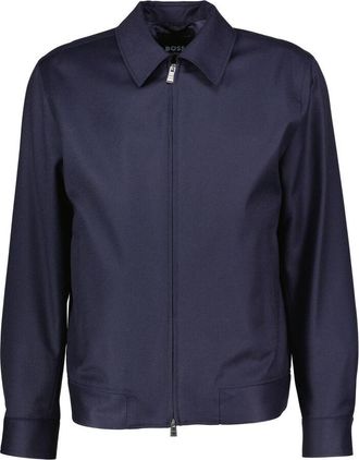 BOSS Herren Blouson aus Wolle C-HANRY-WING-254