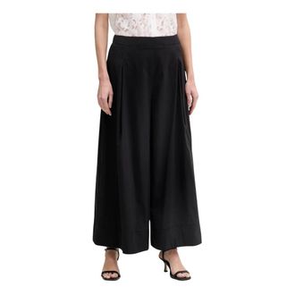 Joseph Ribkoff Stilvolle Hose mit weitem Bein und hoher Taille - - Trousers - Damen - Schwarzk - XL