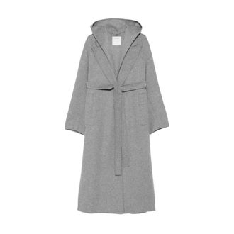 Sportmax Manteau Ceintur&eacute; - Femme - Manteaux - Gris - Taille: 34 FR