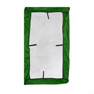 Generic Auvent de rechange pour balan&ccedil;oire de jardin, facile &agrave; ranger et r&eacute;sistant aux intemp&eacute;ries (vert, 213 x 122 x 18 cm)