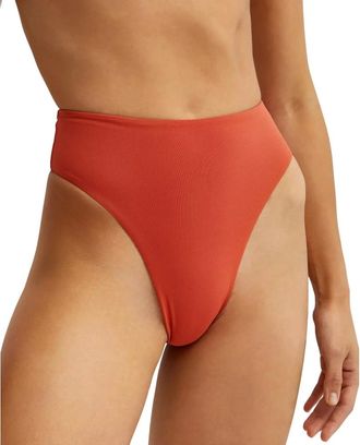 La Reveche Femme, Maillots de bain, Orange, Taille: 38 FR Bas de Bikini