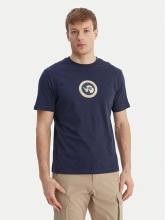 Napapijri T-Shirt S-Phos NP0A4G5A Dunkelblau Relaxed Fit