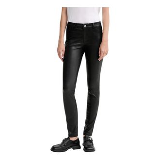 Zadig&Voltaire Femme, Pantalons, Noir, Taille: 42 FR Phlame Leather Pants