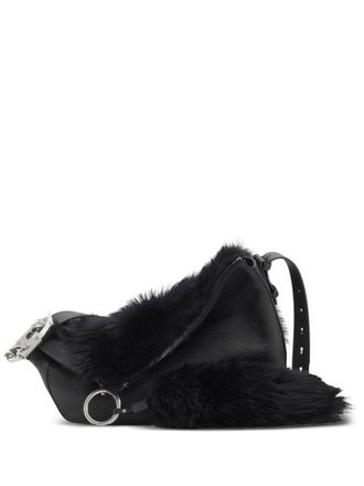 Burberry sac Knight médium en cuir - Noir