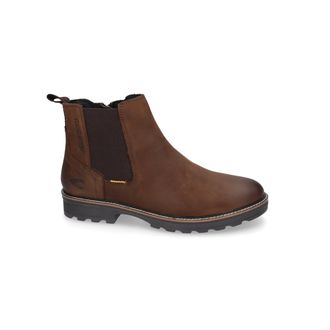 Camel Active Herren Klassische Stiefeletten, Männer Stiefeletten,Wechselfußbett,wasserabweisend,warm gefüttert,Cafe,42 EU