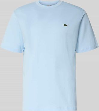 Lacoste Regular Fit T-Shirt aus reiner Baumwolle