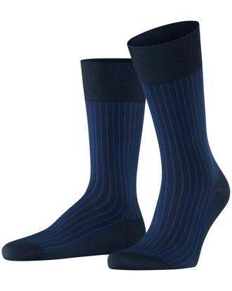 Falke Socken Oxford mit Streifen in Bicolor-Optik in