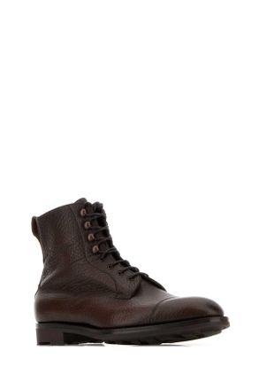 Edward Green Mens Brown Leather Galway Ankle Boots 303 Stivali