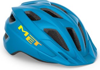 Met Kinderhelme MET Crackerjack - Cyan - Unisize / 52-57cm