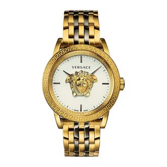 Versace Palazzo Emporio Wei&szlig;gold Uhr - - Accessories - Herren - Gelb - ONE SIZE