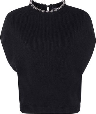 Emporio Armani Pull Col Rond - Noir