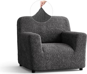 Paulato by GA.I.CO. PAULATO - Sesselbezug Strech, Sessel Überzug, Sofabezug 1 Sitzer, Mikrofasergewebe, Kratzfest, maschinenwaschbar, patentierte WavyTech-Technologie, Ma