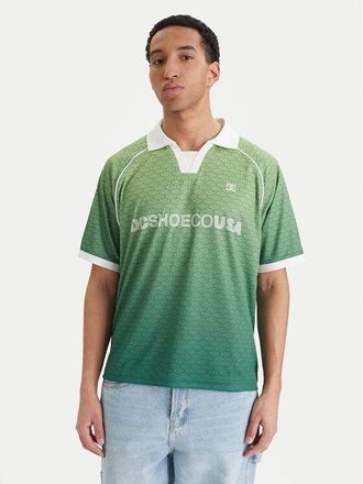 DC T-Shirt Soccer EDYKT03546 Gr&uuml;n Boxy Fit