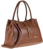 Pierre Cardin Sac &agrave; bandouli&egrave;re pour femme en cuir v&eacute;ritable Made in Italy 34,5 x 22 x 17 cm 55086, cuir, Taille unique