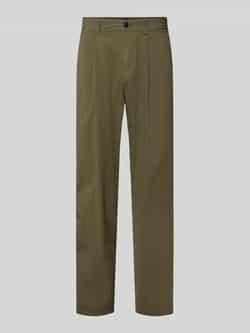 Boss Orange by Hugo Boss Straight Fit Chino aus Baumwoll-Mix Modell CHINO_ST_PLEATED_1