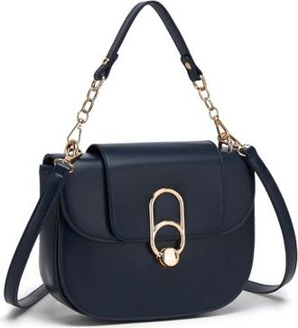 Miss Lulu Sac &agrave; Main Femme en Cuir, Sac Bandouli&egrave;re &Eacute;l&eacute;gant avec Fermeture Magn&eacute;tique, Sac a Main et &Eacute;paule pour Tous les Jours pour Universit&eacute;, Travail, Id&eacute;al 