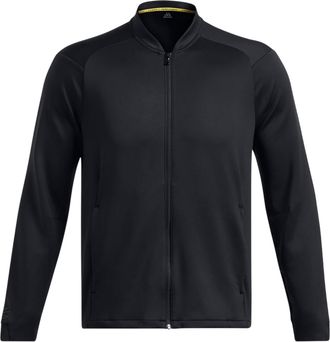 Under Armour Curry Jacke f&uuml;r Herren, Feuchtigkeitsabweisend, Reise, Raglan&auml;rmel (Dreifaches Schwarz)