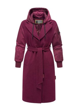 Marikoo Winterjacke Tjadee Langer Wickelmantel