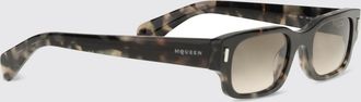 Alexander McQueen Lunettes De Soleil MCQUEEN Femme couleur Cuir