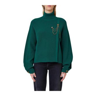 Liu Jo Damen, Strickwaren, Gr&uuml;n, SGr&ouml;&szlig;e