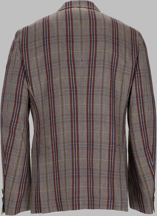 Vivienne Westwood Plaid Wool-Viscose Blazer