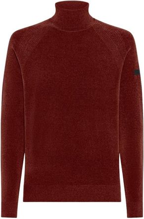 Roberto Ricci Design Rrd, Homme, Pulls, Orange, Taille: L Tricot Col Roulé Velours