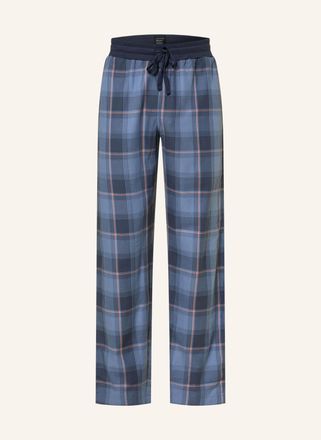 Schiesser Schlafhose Mix+Relax blau