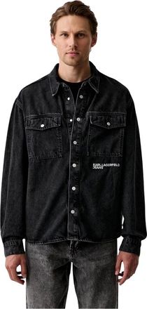 Karl Lagerfeld Herren, Shirts, Schwarzk, 2XLGr&ouml;&szlig;e