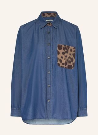 Lilienfels Lilienfels Jeansbluse blau