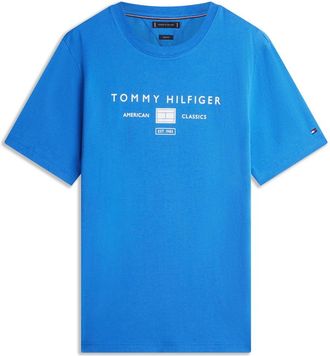 Tommy Hilfiger Softes T-Shirt mit Label-Schriftzug, Regular in