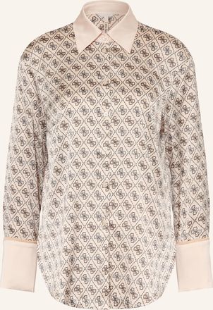 Guess Hemdbluse Alexandra Aus Satin schwarz